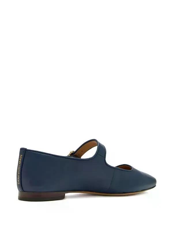 Sam Edelman Michaela Buckle-strap Ballet Flats - Blue