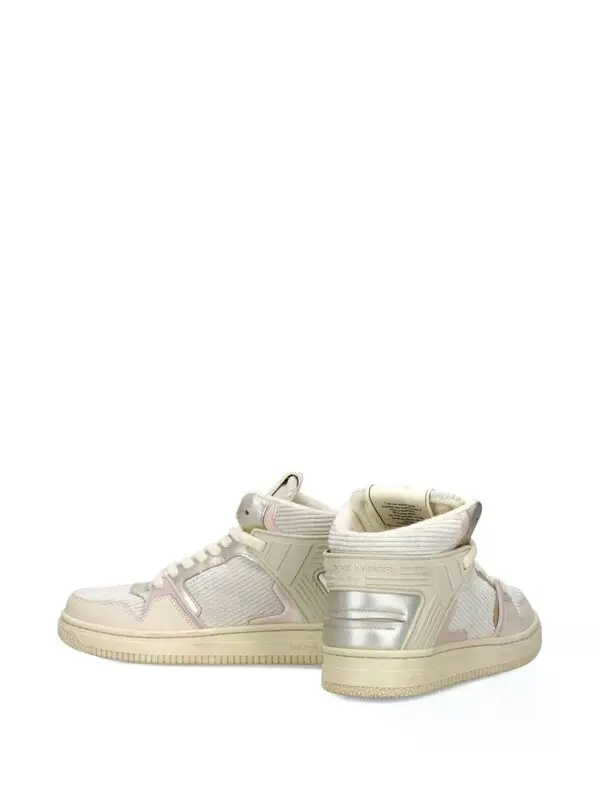 Philippe Model High-top Textured Sneakers