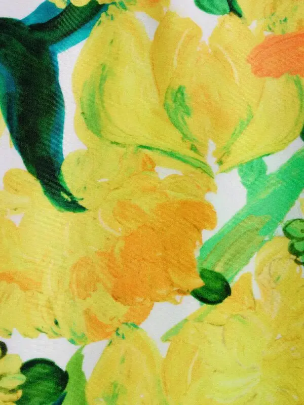 La DoubleJ Floral One Piece Swimsuit - Yellow