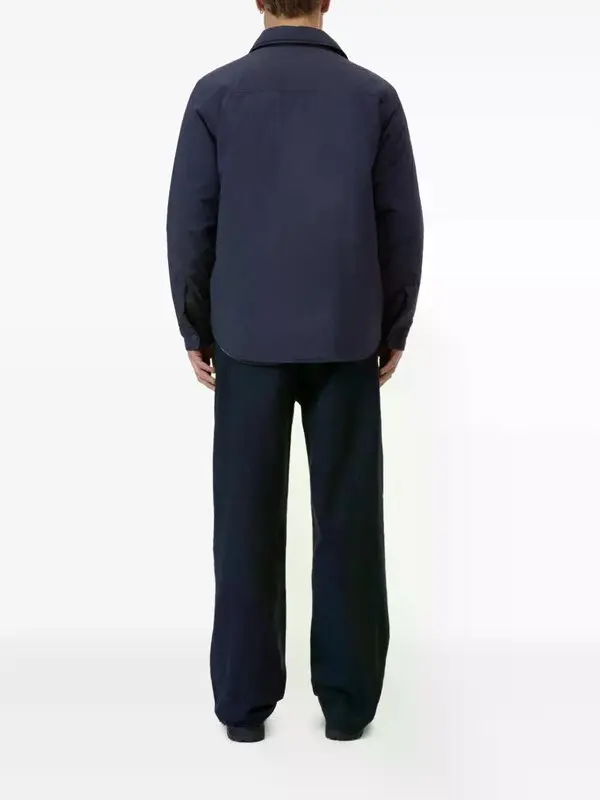 Closed Pocket-patch Shirt Jacket