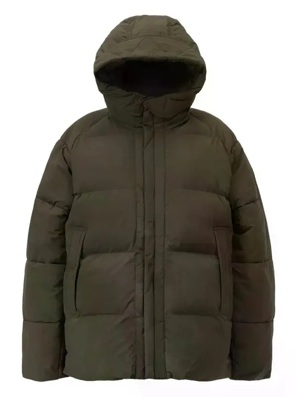Closed Puffer Jacket - Green