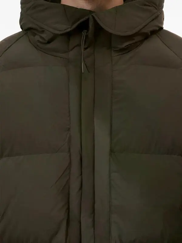 Closed Puffer Jacket - Green