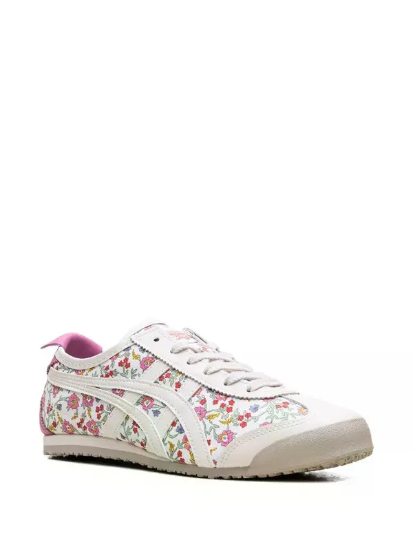 Onitsuka Tiger Mexico 66 Floral Sneakers - White