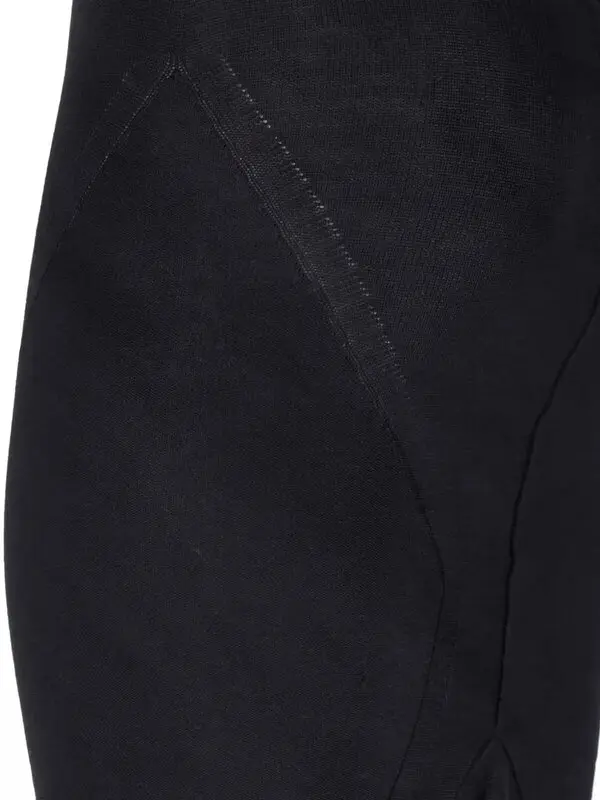 Rick Owens Asymmetric Fishtail Midi Skirt