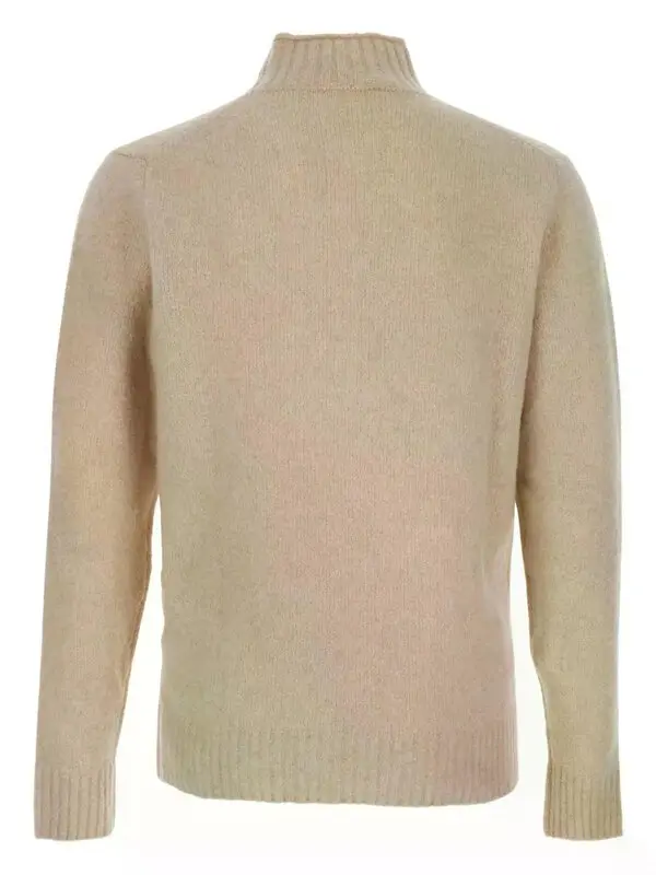 KANGRA Turtleneck Ribbed Sweater