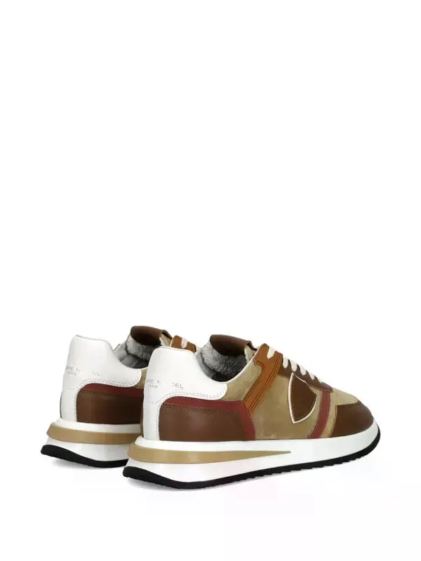 Philippe Model Panelled Sneakers - Brown