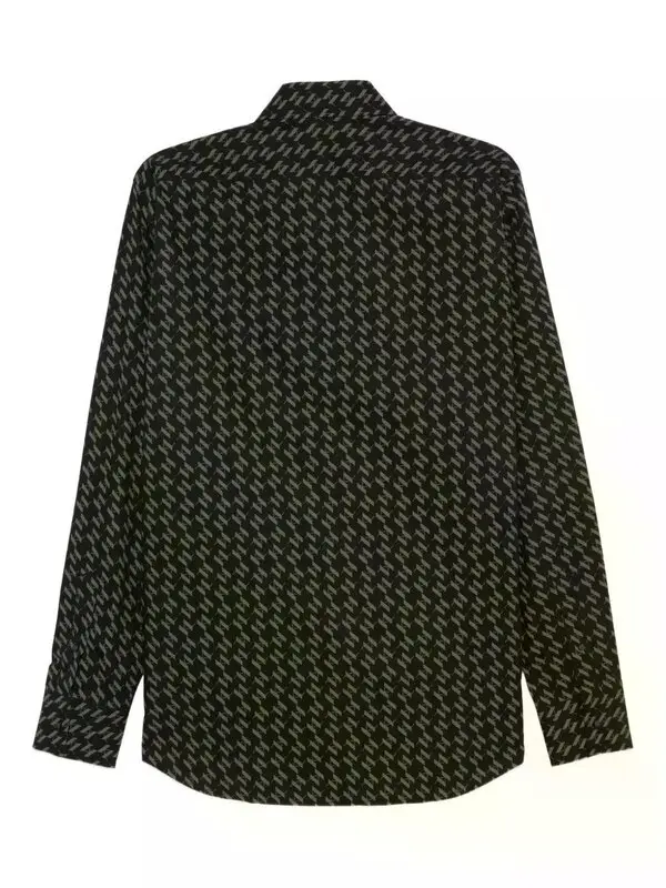 Karl Lagerfeld Patterned Cotton Shirt