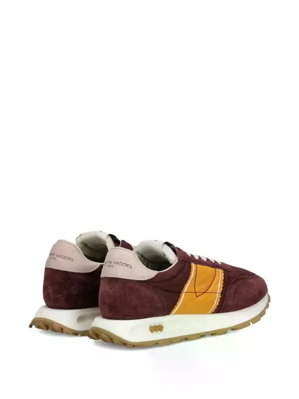 Philippe Model Suede Panelled Sneakers