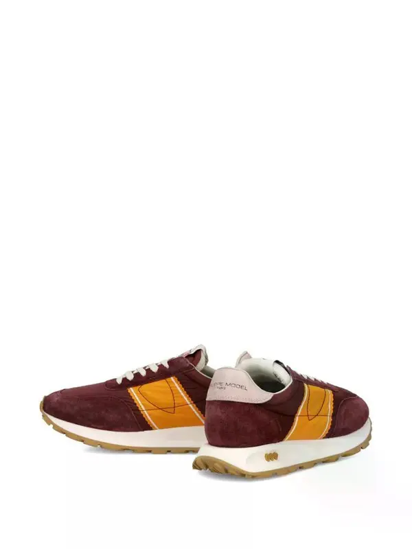 Philippe Model Suede Panelled Sneakers