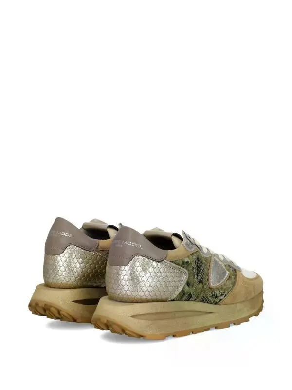 Philippe Model Snakeskin Detail Sneakers
