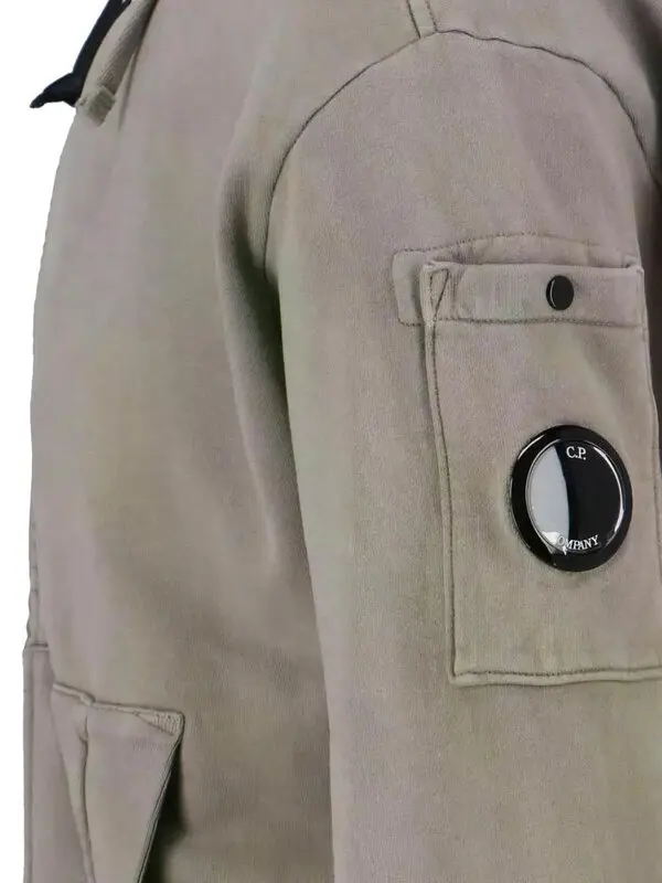 C.P. COMPANY Zip-fastening Hoodie With Goggle Detail