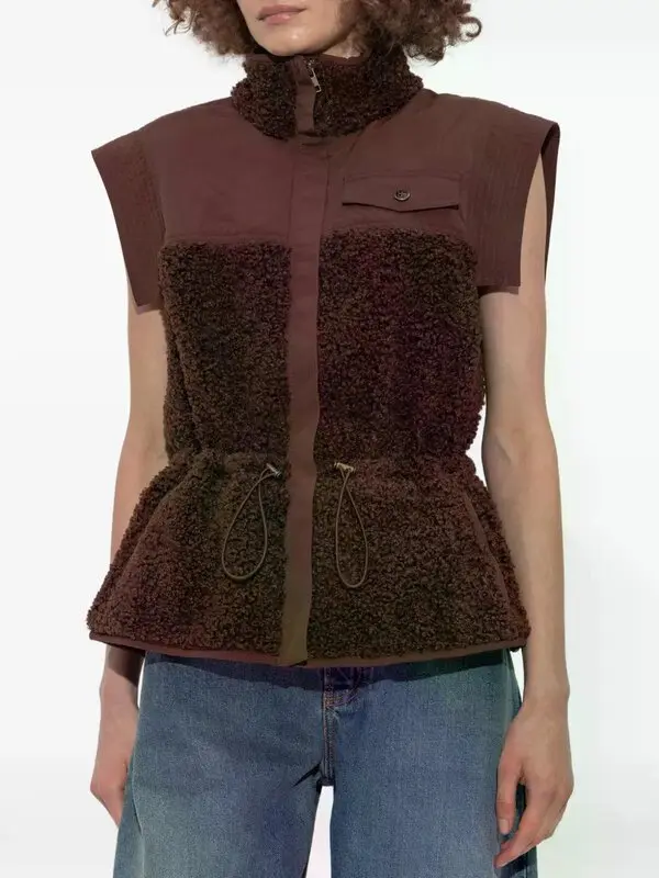 Ulla Johnson Tariet Panelled Fleece Vest