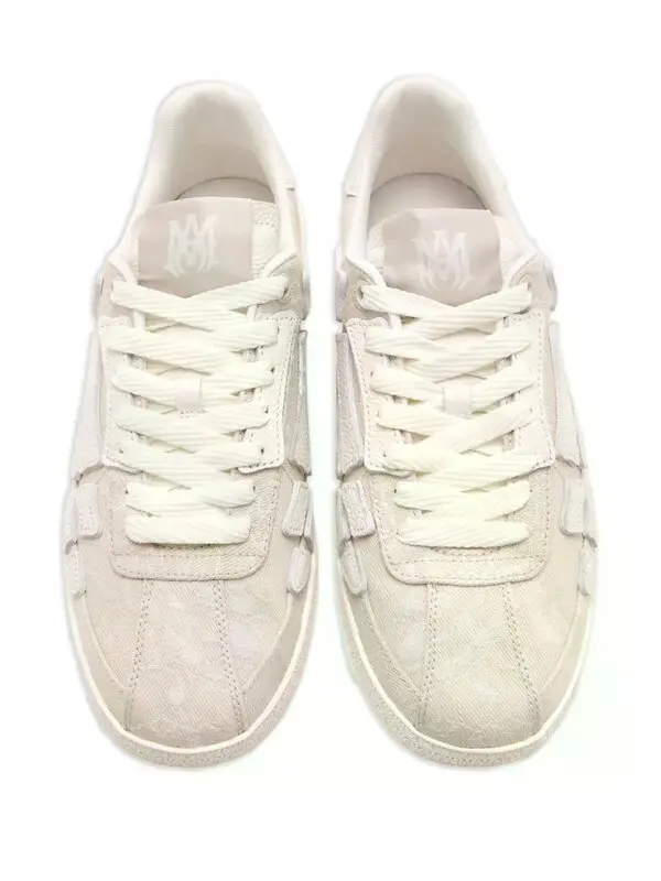 Amiri Pacific Bones Low-top Sneakers - Neutrals