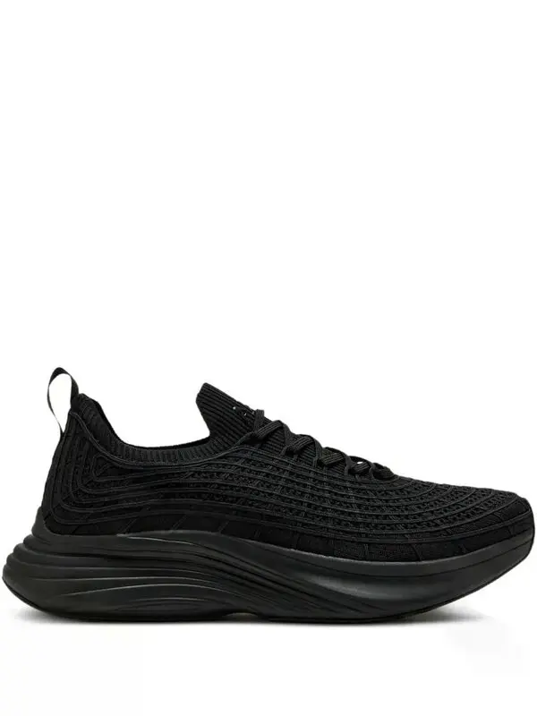 Apl Techloom Zipline Textured Sneakers - Black