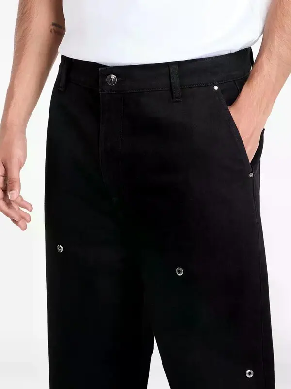 HELIOT EMIL Stud-detail Denim Jeans