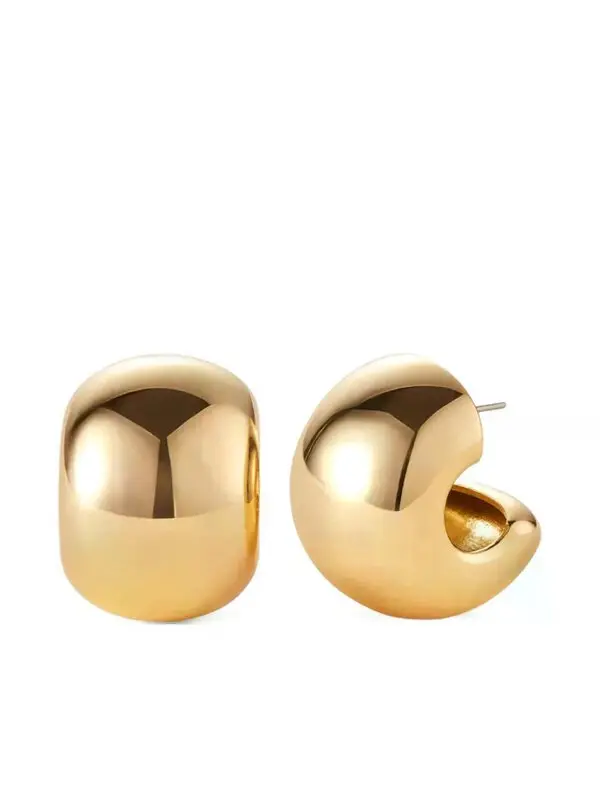 Jenny Bird Polished Hoop Earrings - Gold