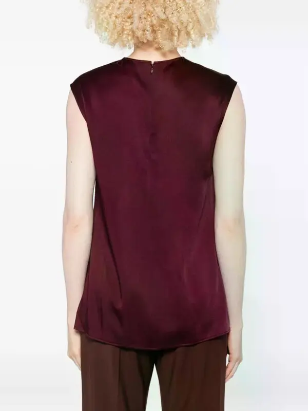 Stella McCartney Sleeveless Round-neck Top - Red