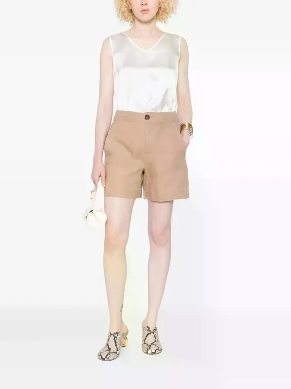 Vince Knee-length Buttoned Shorts