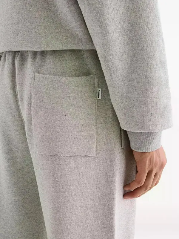 JIL SANDER Logo-detail Track Pants - Grey