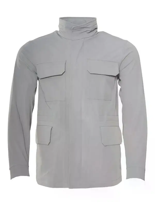 KIRED Hidden-hood Flap-pocket Jacket