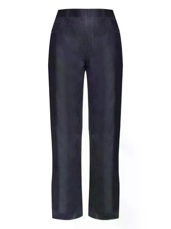 Marni Wide Leg Cotton Trousers