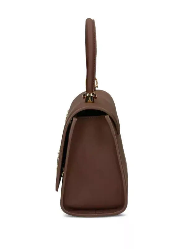 Moschino Logo-plaque Tote Bag - Brown