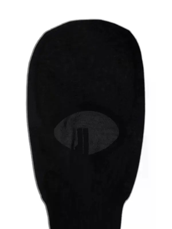 Rick Owens Cashmere Skull Balaclava - Black