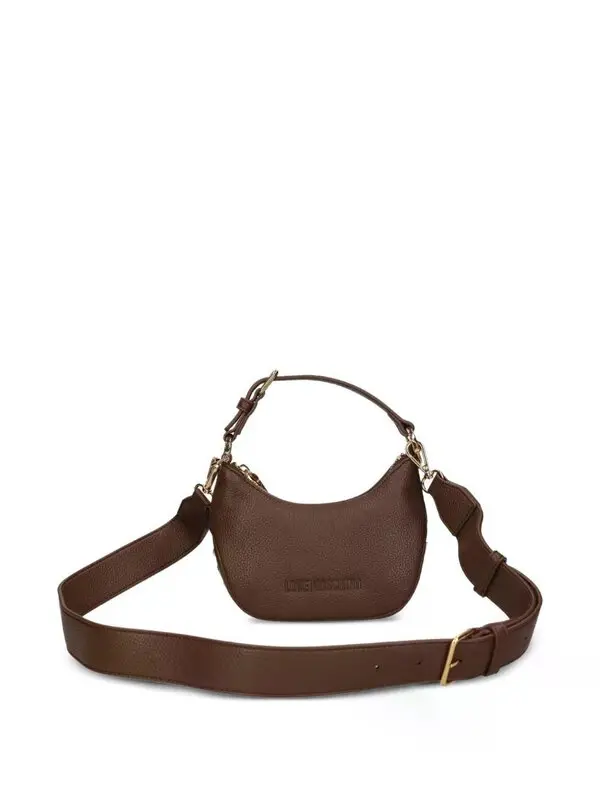 Moschino Logo-detail Shoulder Bag - Brown