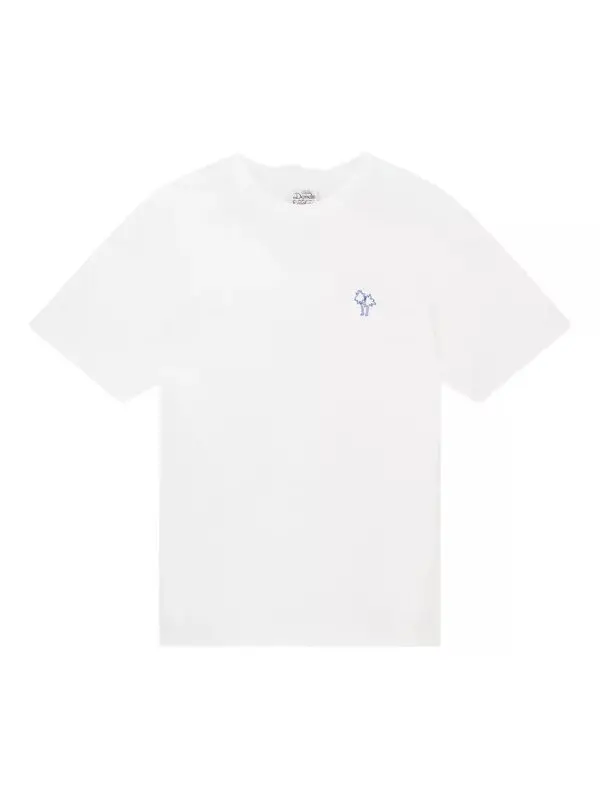 DONDE ESTEBAN Print Cotton T-shirt - White