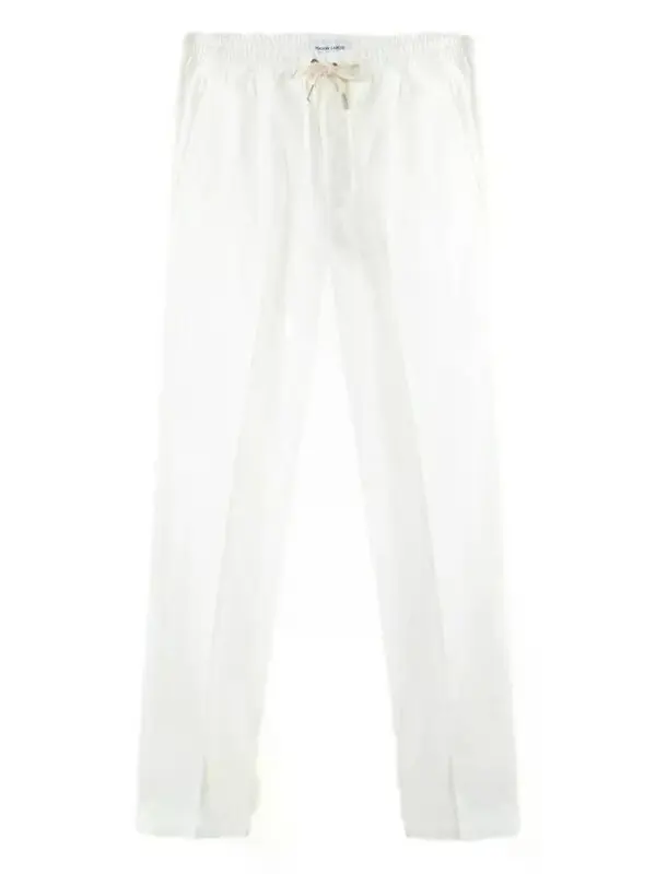 Maison Labiche Drawstring Trousers - White