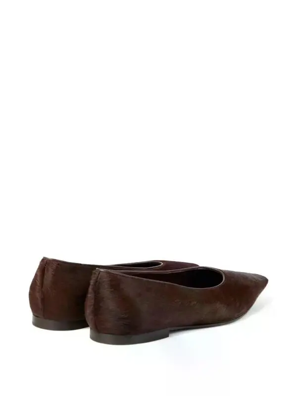 Brunello Cucinelli Pointed-toe Slip-on Flats