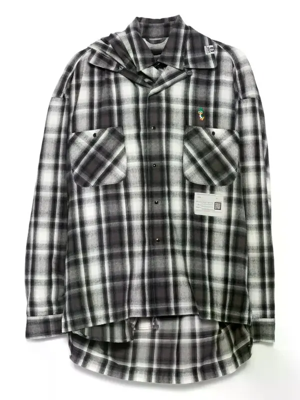 Mihara Yasuhiro Checked Overshirt