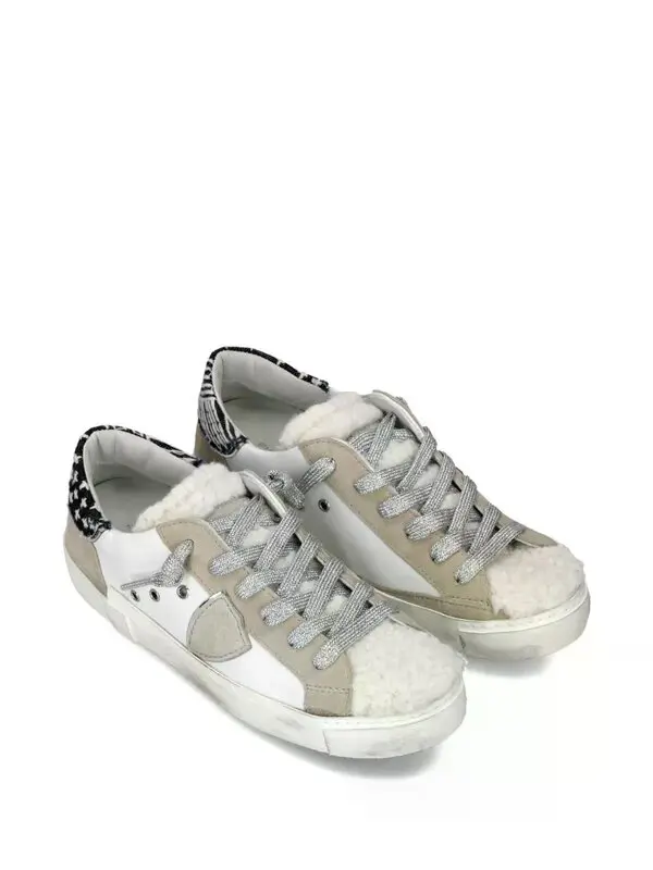Philippe Model Panelled Low-top Sneakers