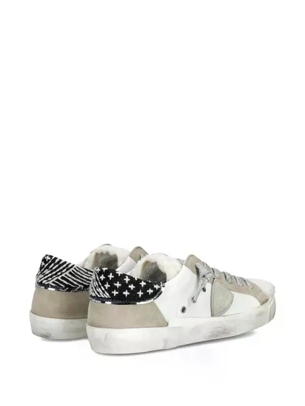 Philippe Model Panelled Low-top Sneakers