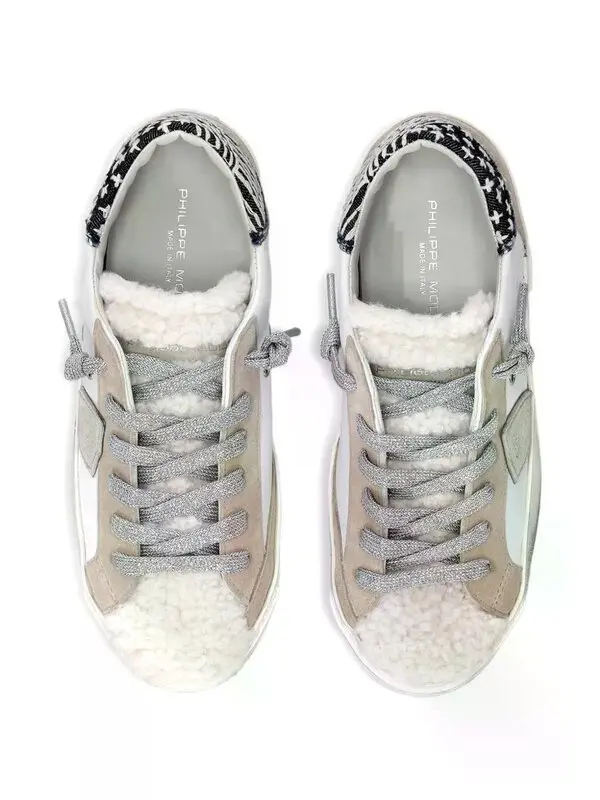 Philippe Model Panelled Low-top Sneakers