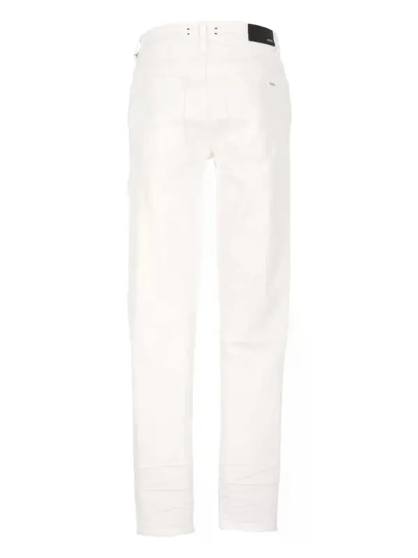 Amiri Distressed Straight Leg Jeans