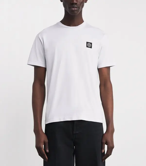 Stone Island Cotton Compass T-shirt - Blue