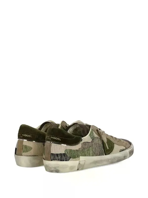 Philippe Model Camouflage Low-top Sneakers - Brown