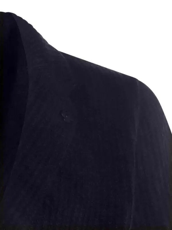 LARDINI Textured Cashmere Blazer - Black