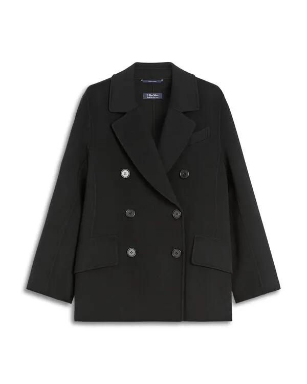 Max Mara Wool Double-breasted Pea Coat
