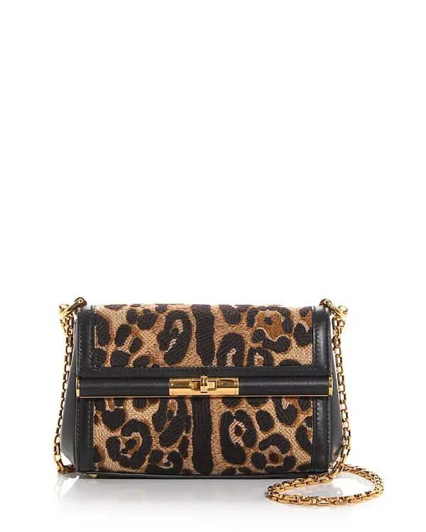 Dolce & Gabbana Marlene Shoulder Bag - Leopard/black