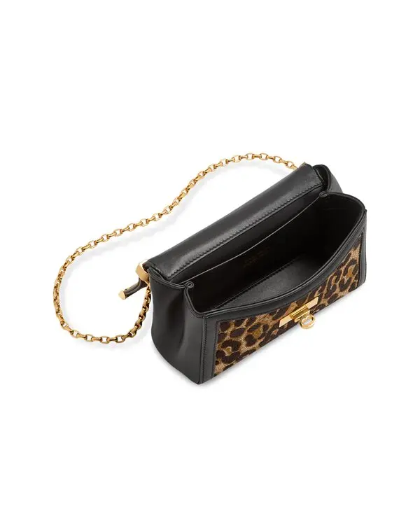 Dolce & Gabbana Marlene Shoulder Bag - Leopard/black