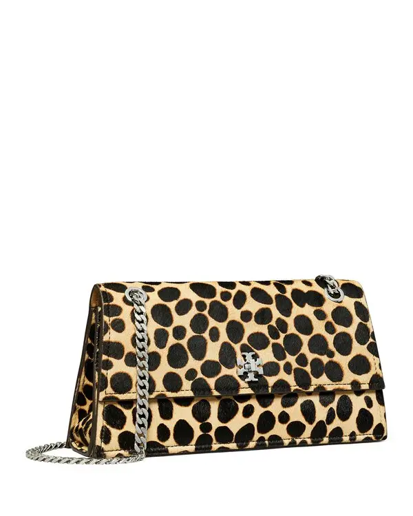 Tory Burch Kira Turnlock Calf Hair Shoulder Bag - Trench