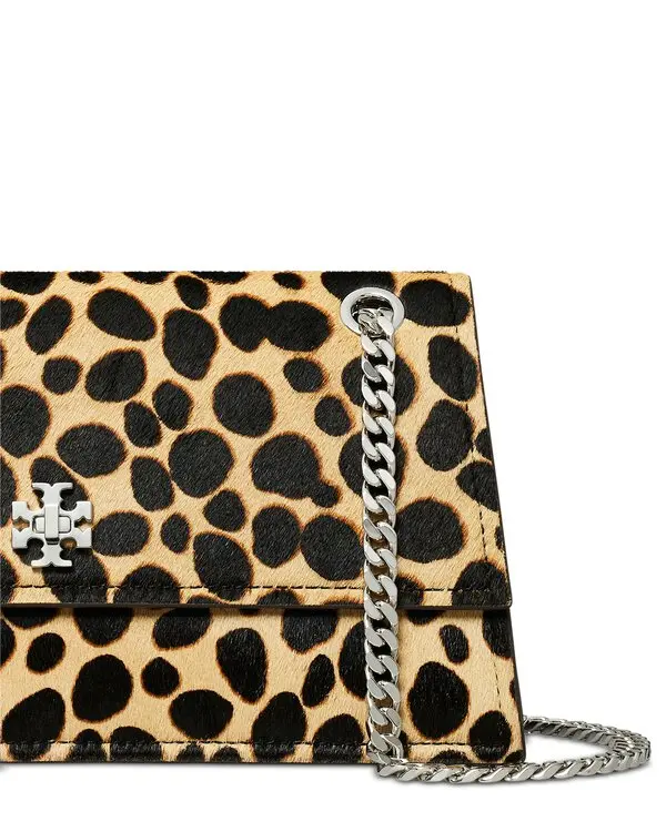 Tory Burch Kira Turnlock Calf Hair Shoulder Bag - Trench