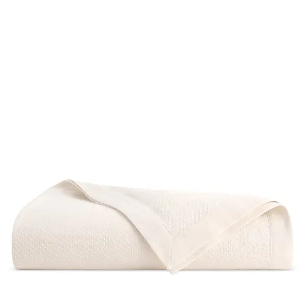 Donna Karan New York Luxe Egyptian Cotton Bed Blanket, King - Ivory