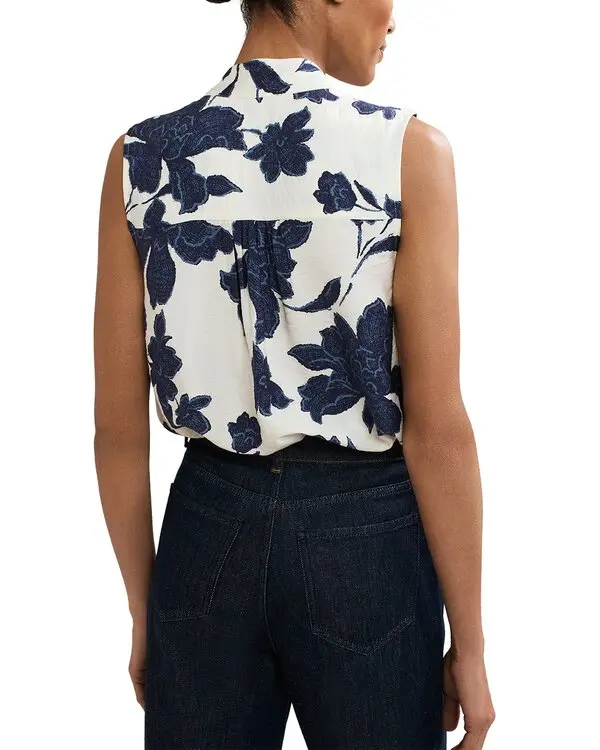 PHASE EIGHT Junie Tie Neck Top
