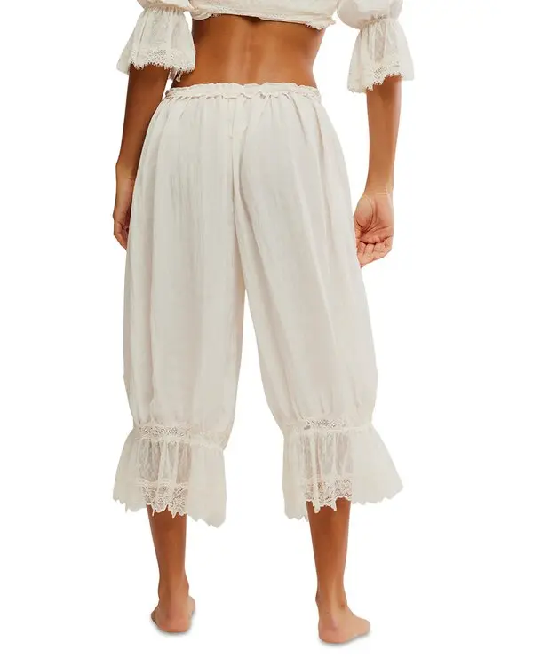 Free People Forever Young Sleep Pants - White Alyssum