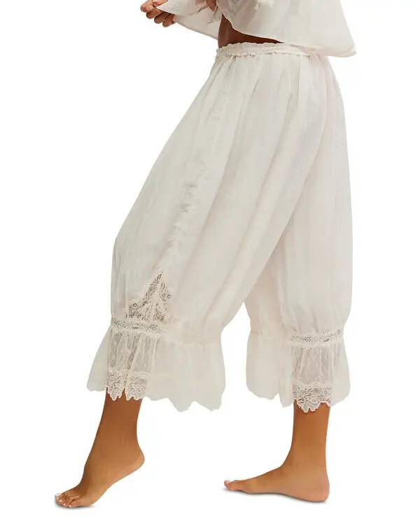 Free People Forever Young Sleep Pants - White Alyssum