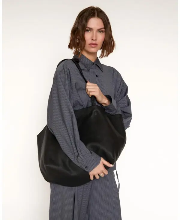 HYER GOODS The Mercato Tote Bag - Black
