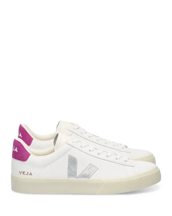 VEJA Campo Sneakers - White Silver